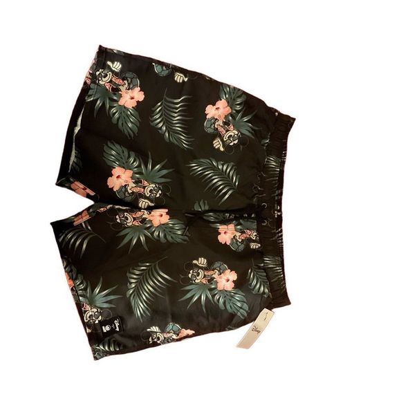 Neff | Shorts | Neff X Disneyshortshawaiian Swim Walk Mickey Mouse Mens ...